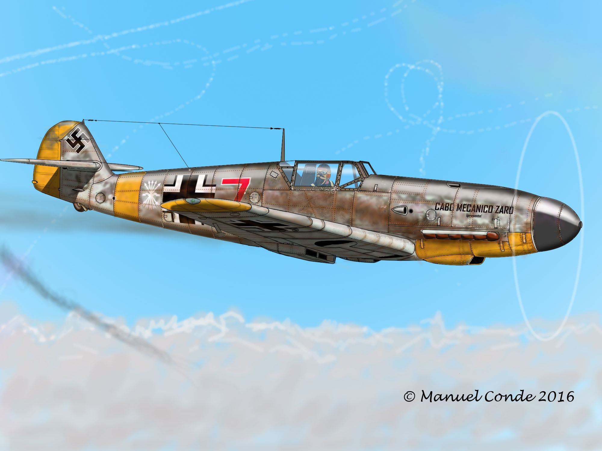 MESSERSCHMITT Me 109F-2 – manupedia